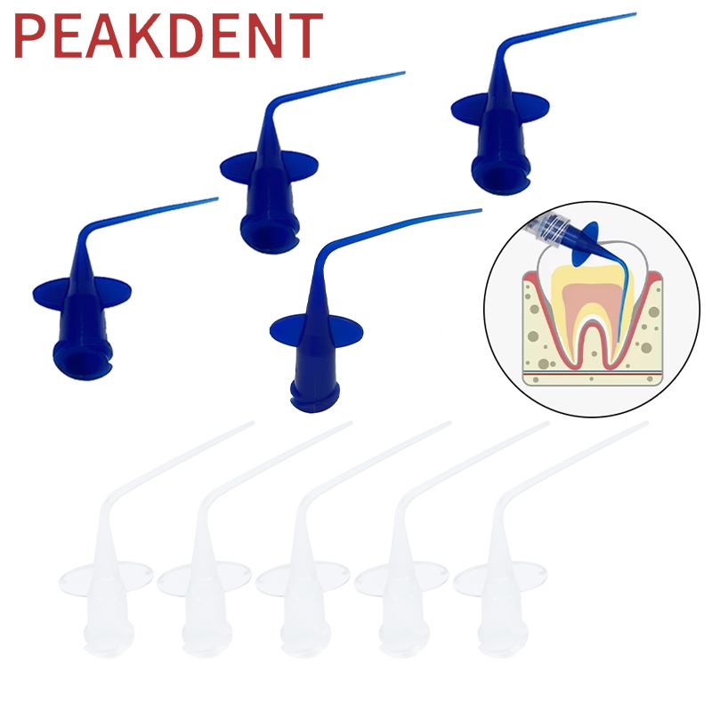 20Pcs Disposable Dental Syringe Delivery Tip Endodontic Needle Root ...