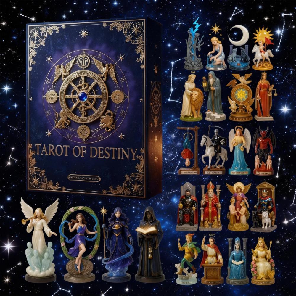 Luna Tarot Cards Full 78-Deck Set, Mystic Divination, Fortune Telling ...