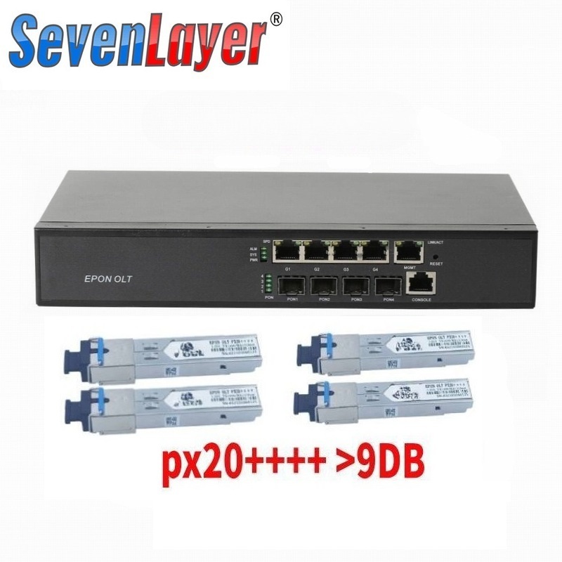 HiOSO EPON OLT Vsol 4PON Ports FTTH CATV GEPON OLT Carrier-grade high ...
