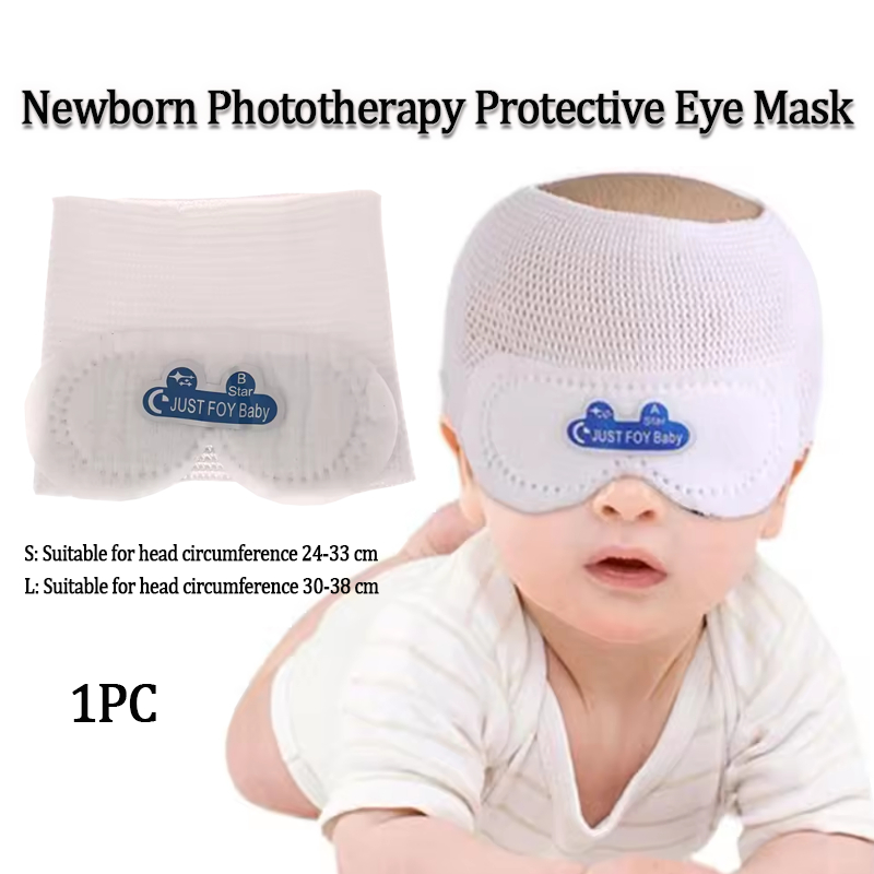 Baby Phototherapy Protective Eye Mask Breathable Grille Anti-Blue Light ...