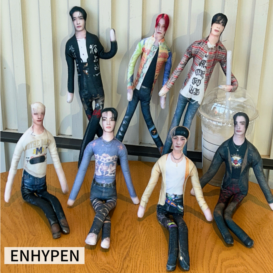 ENHYPEN Doll Mouse Dry Built-in Wire Liang Zhenyuan Li Xicheng Can ...