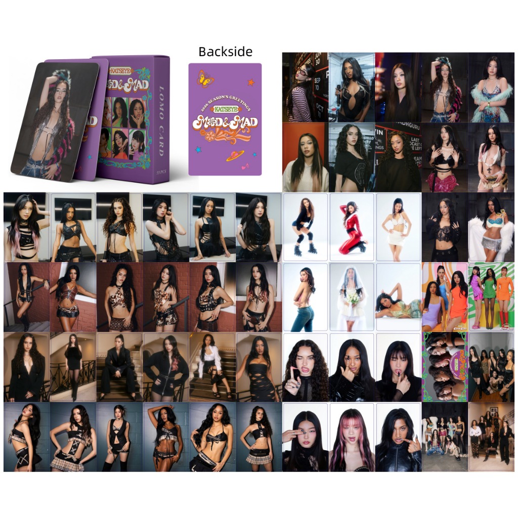 30-55pcs KATSEYE bini SB19 Blink Twice Photocard Grand bini SB19verse ...