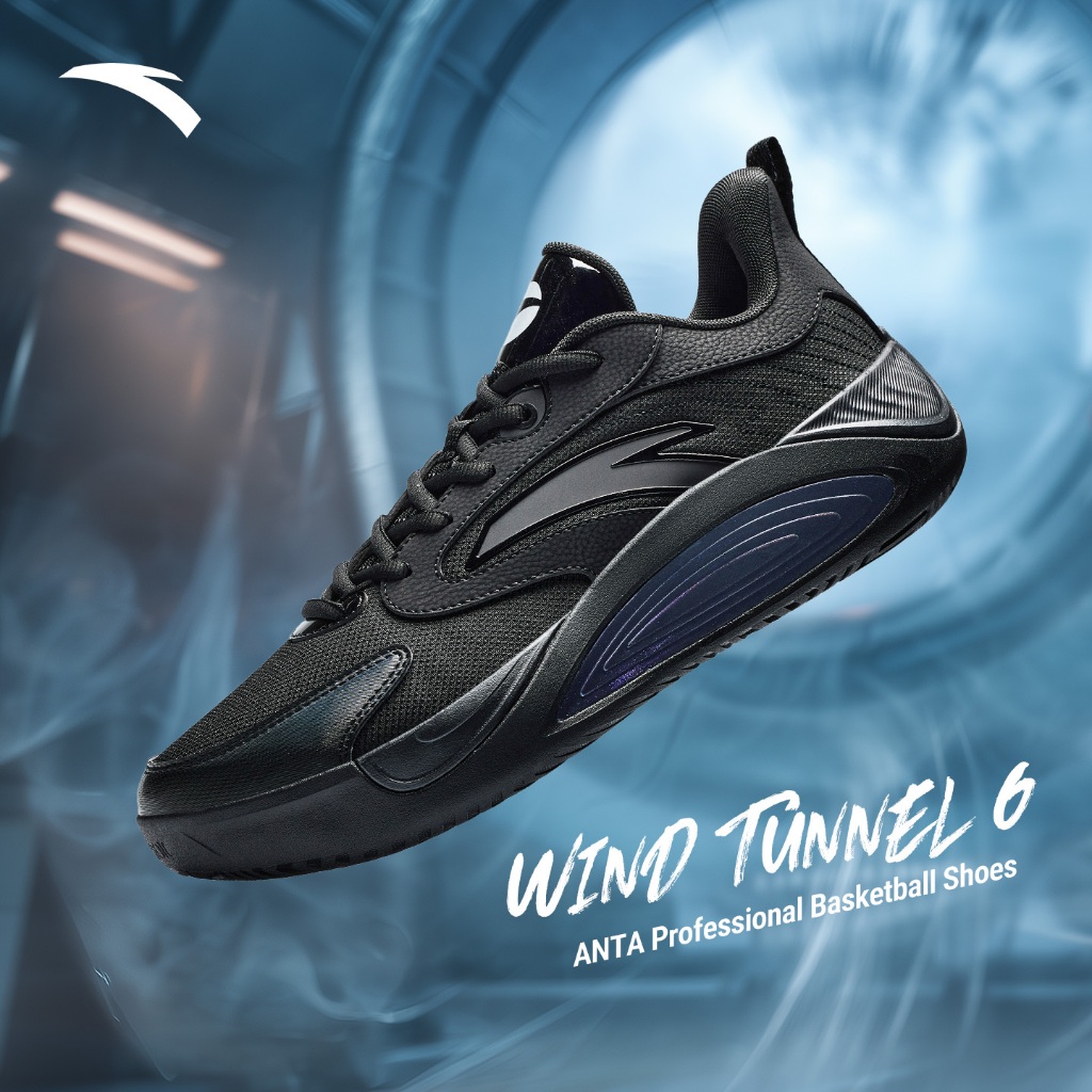 ANTA Men Wind Tunnel 6 Basketball Shoes Cushioning Non-slip Performance ...