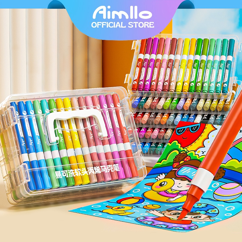 Acrylic marker Pen Coloring Set Painting Color Pen Set Colored ...