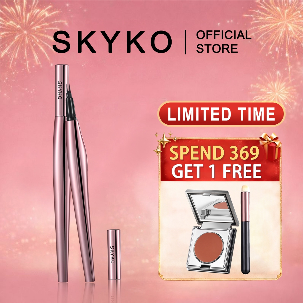 SKYKO Waterproof Liquid Eyebrow Pencil 24 hours Long Lasting | Shopee ...