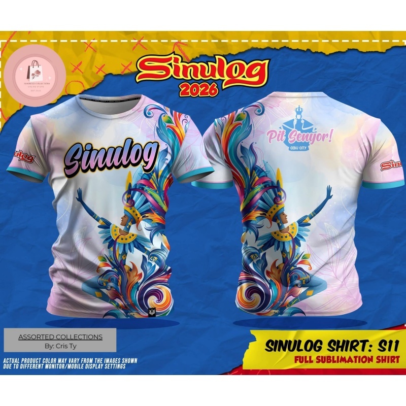 2026 New Design Cebu Sinulog Carnival T Shirt For Men And Women Full ...