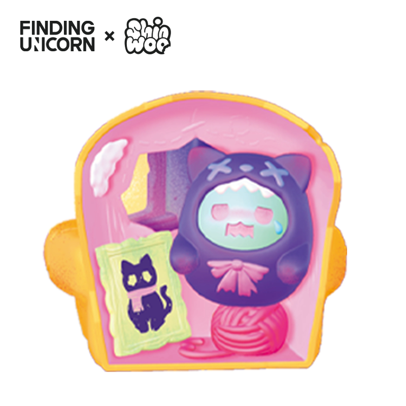 FINDING UNICORN ShinWoo Ghost at home Series Blind Box（Whole Set 6pcs ...