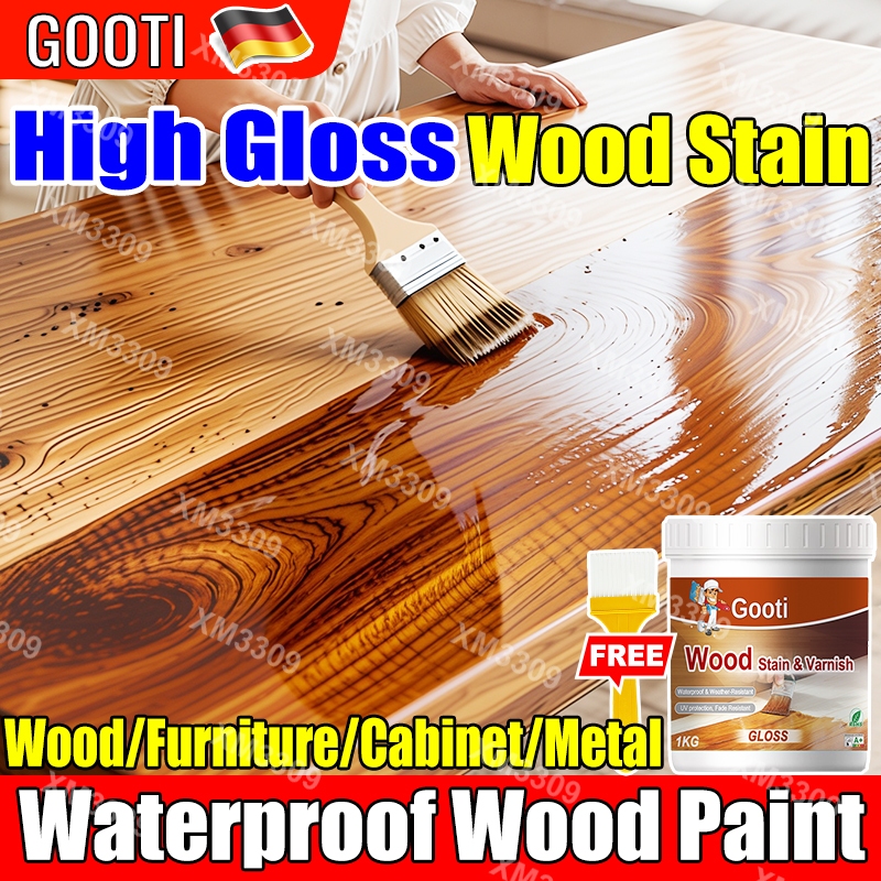 High Gloss Wood Wax Oil Stain Waterproof Paint Varnish Furniture ...