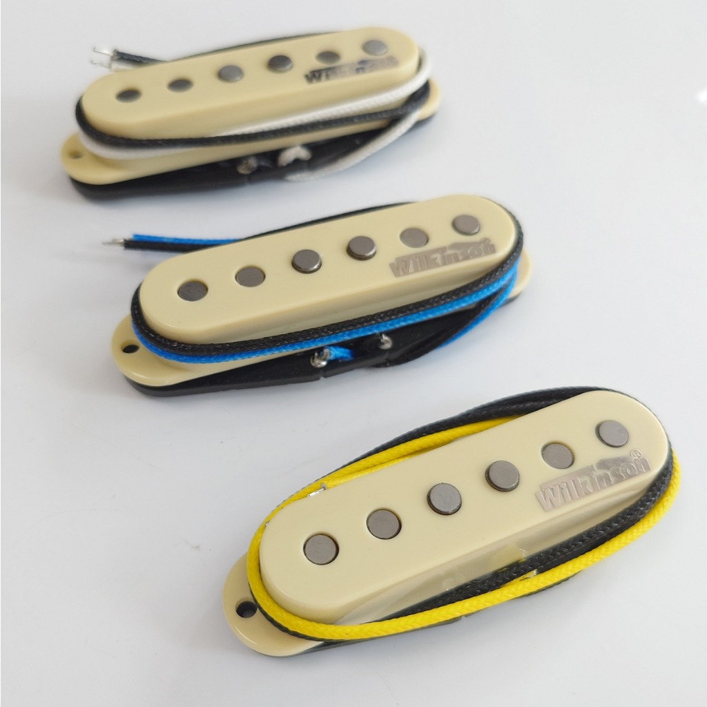 Wilkinson Alnico 5 Pickups Single Coil Pickups Set SSS for Strat Style ...