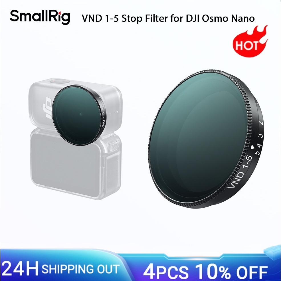 SmallRig VND 1-5 Stop Filter for DJI Osmo Nano Premium Optical Glass ...