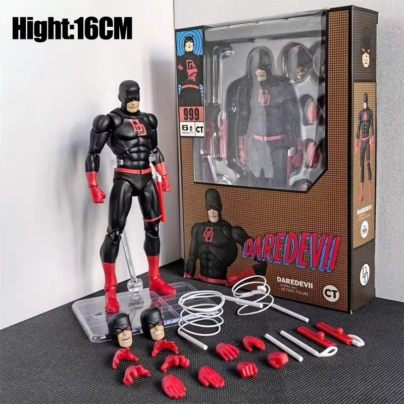 Mafex 223 Daredevil Action Figure CT Toys Daredevil Statue Model ...
