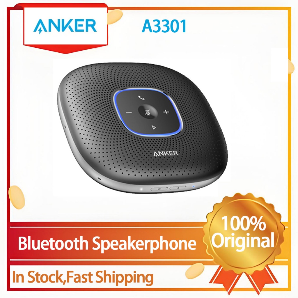 Anker PowerConf Bluetooth Speakerphone,Conference Microphone Office ...