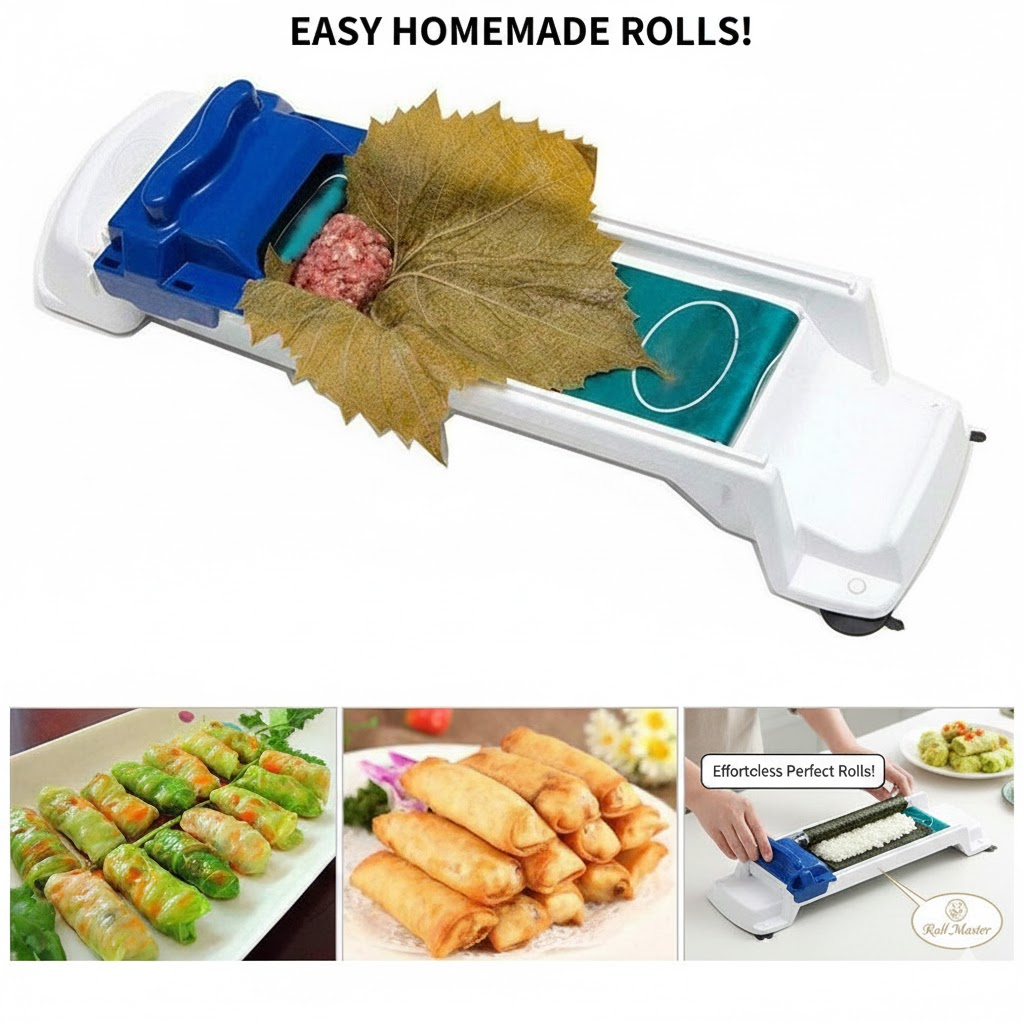 BUY1TAKE1 Kitchen Magic Vegetable Meat Roller Japanese Sushi Maker Rice ...
