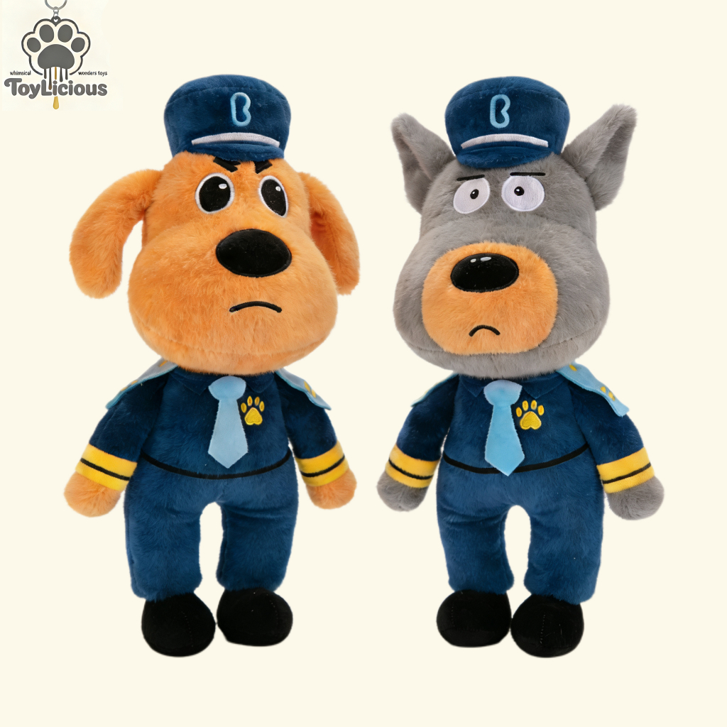Sheriff Labrador Plush Toy | Cartoon Doberman LOMBARD Sheriff Doll ...