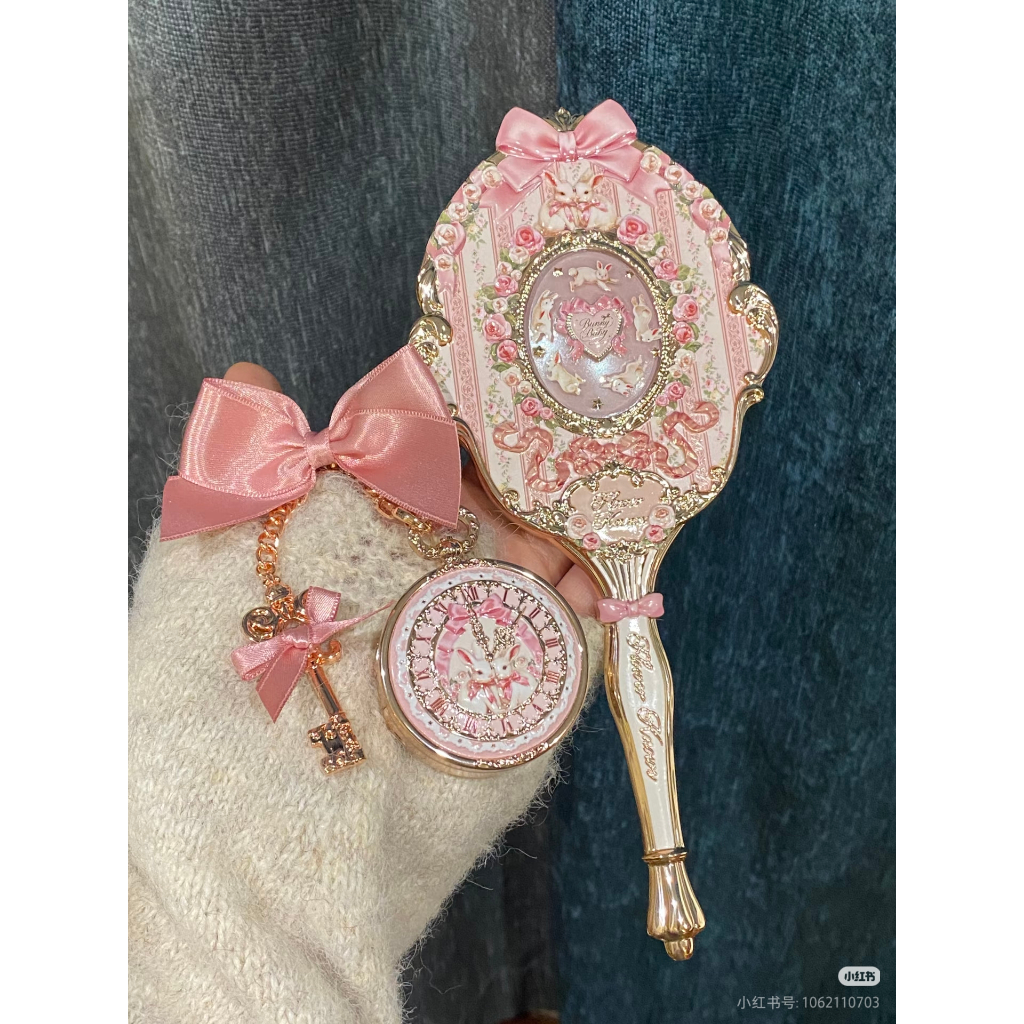 New Product Flower Knows Bonnie Garden Handheld Mirror Makeup Mirror ...