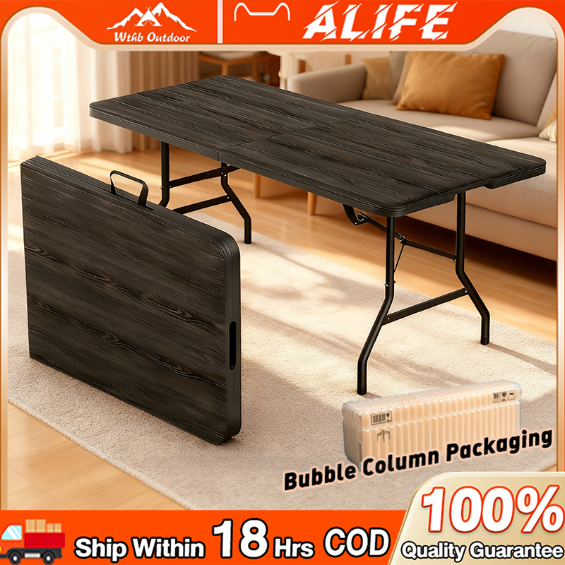 WTHB Outdoor folding table Night market dining table Balcony patio ...