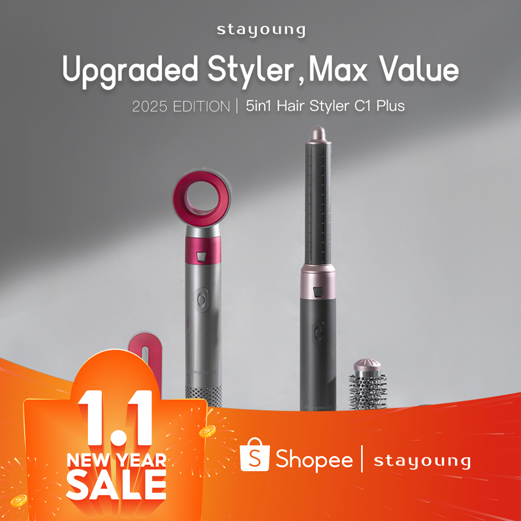 【5in1 Plus】STAYOUNG 2025 5in1 Hair Styler C1 Plus, Upgrade 5 IN 1 ...