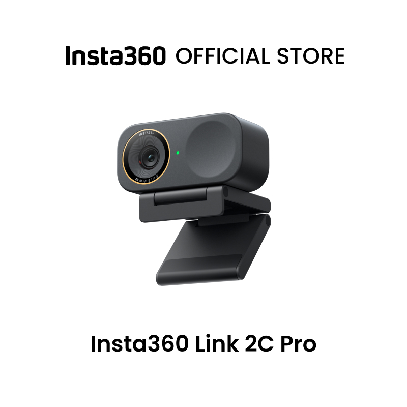 Insta360 Link 2C Pro – 4K Webcam for PC/Mac, 1/1.3” Sensor, Low-Light ...