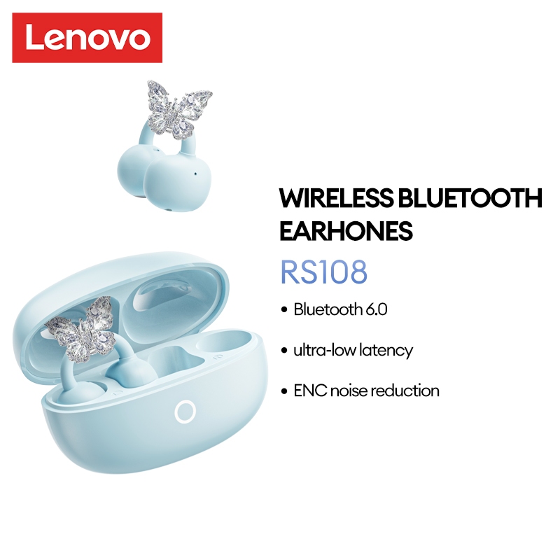 Lenovo RS108 Wireless Bluetooth Earphones Panoramic HIFI Sound Effects ...