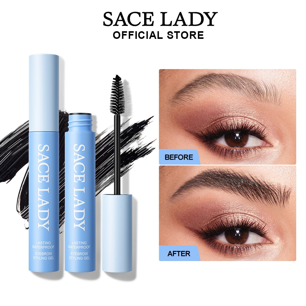 SACE LADY Waterproof Eyebrow Gel Brush Microblading Long-wear Sculpt ...