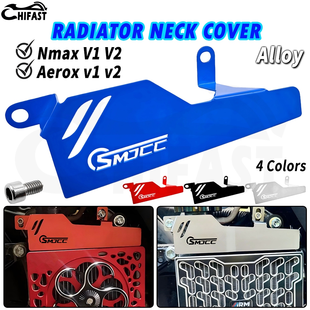 HIFAST Radiator Neck Cover Full CNC For Nmax Aerox v1&v2 Include ...