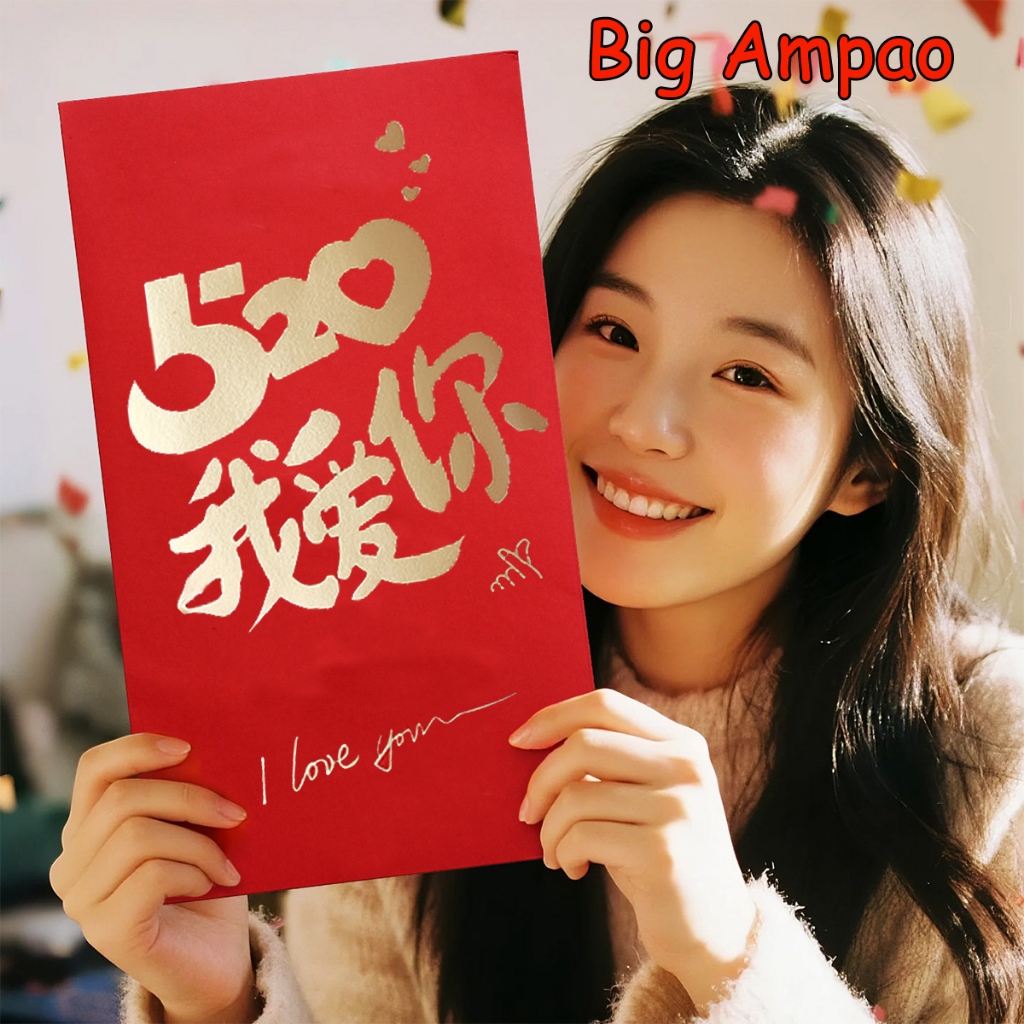 Big Ampao Valentine's Day Red Envelope Money Envelope Christmas ...