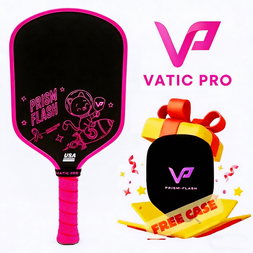 Vatic Pro Pickleball Paddle SPACE CAT Limited Edition Vatic Pro Prism ...