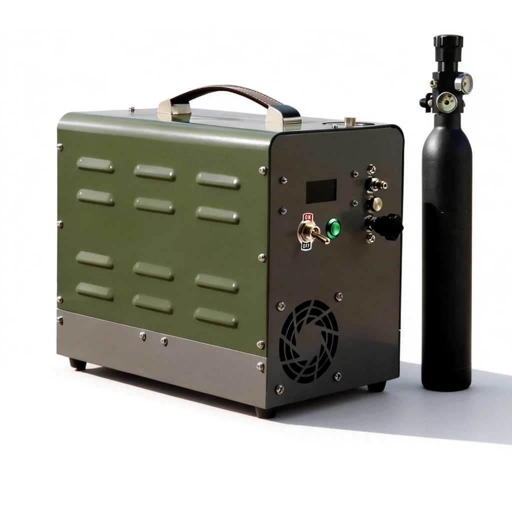 300Bar PCP Air Compressor 300ATM Protable High Pressure pump Set ...
