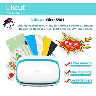 Likcut Vinyl Crafting Machine, Smart Sticker Maker Glee S501 for DIY ...