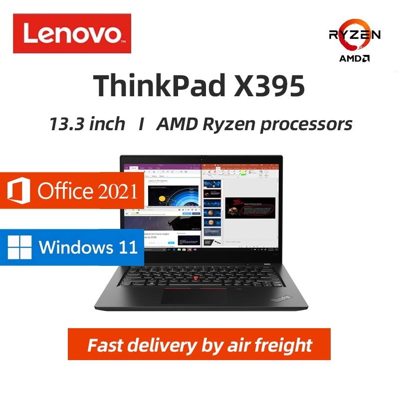 【Lenovo Laptop】Lenovo ThinkPad X395、13.3 inch、AMD Ryzen processor、AMD ...