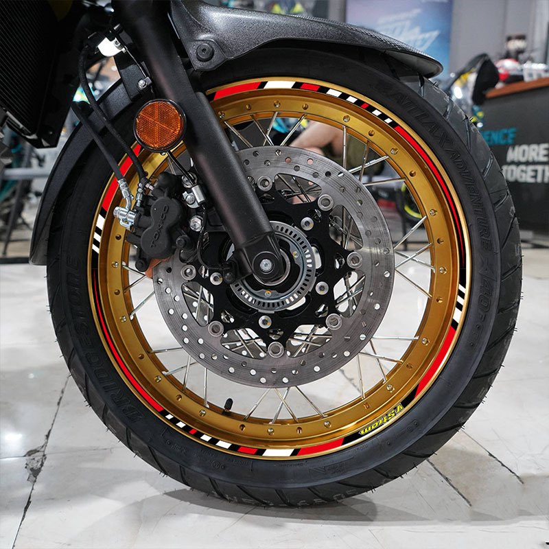 Motorcycle Wheel Sticker Rim Decals For SUZUKI V-Strom 650 DL650 DL1000 ...