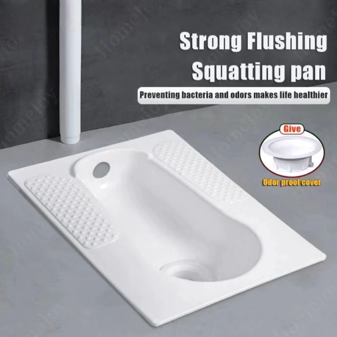 Toilet squat toilet with odor blocking device | Shopee Philippines