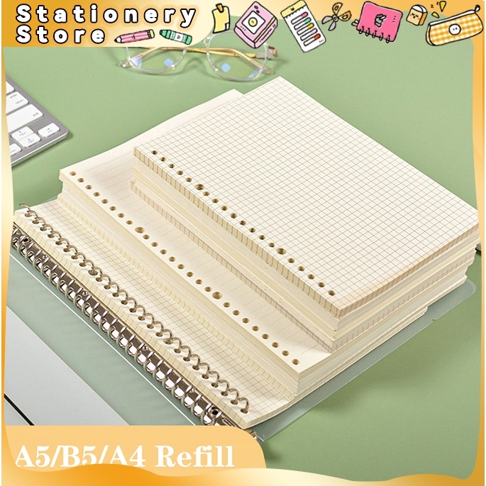 Binder Refill 20/26/30 Holes Loose-Leaf Notebook Refill Replacable ...