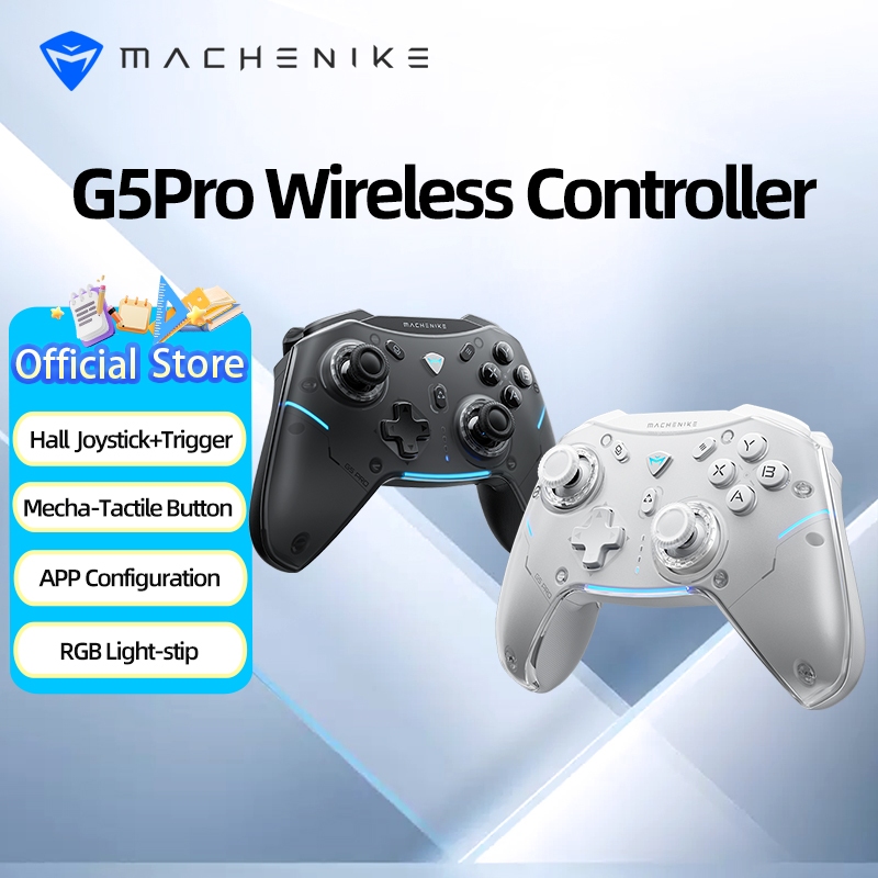 Machenike G5 Pro Tri-mode Gaming Controller | Bluetooth 5.0, 2. 4GHz ...