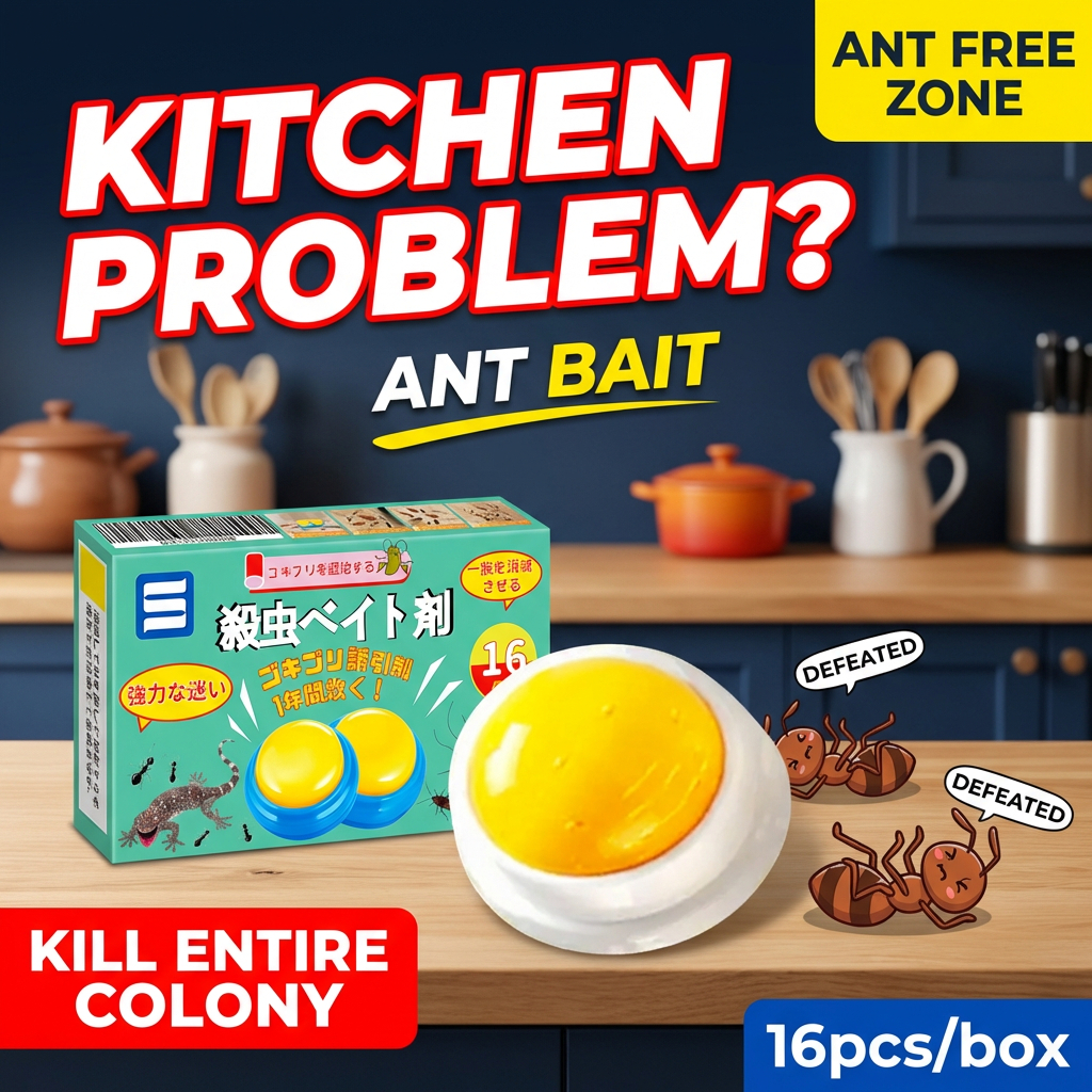 Don't leave ants all the time KAMI Ant bait killer Anti ant poison Anti ...