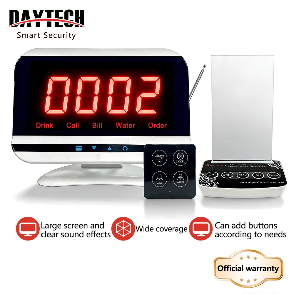 Daytech Pager Calling System Bell Call Customer Service Restaurant ...