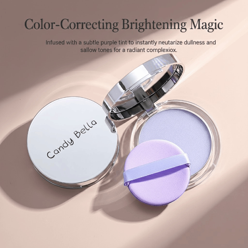 Candy Bella Purple Translucent Pressed Powder – Oil-Control ...