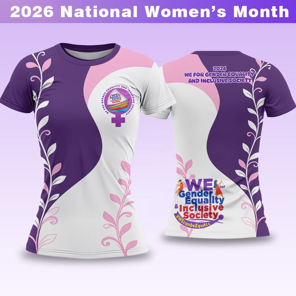 2026 National Women'S Month ASEAN Uniform T-Shirt Full Sublimated ...