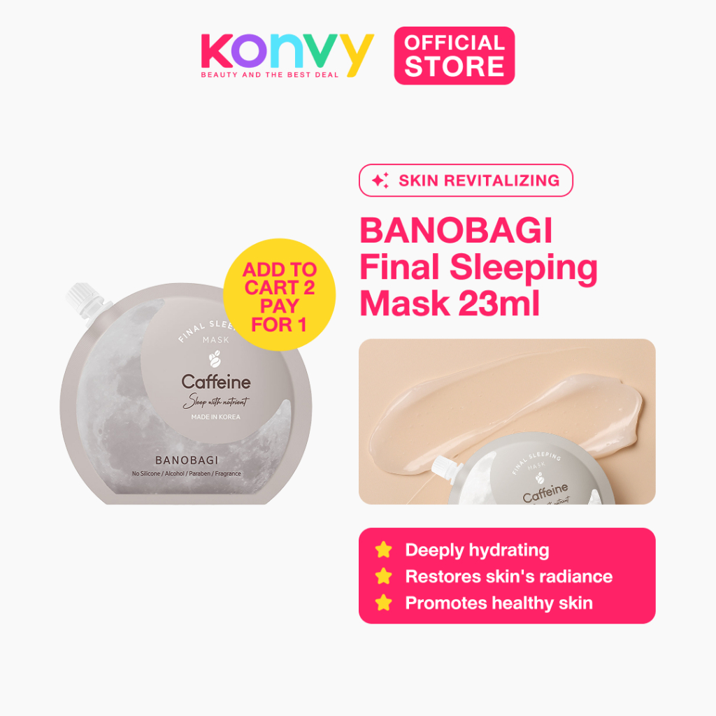 [B1T1] BANOBAGI Final Sleeping Mask 23ml | Shopee Philippines