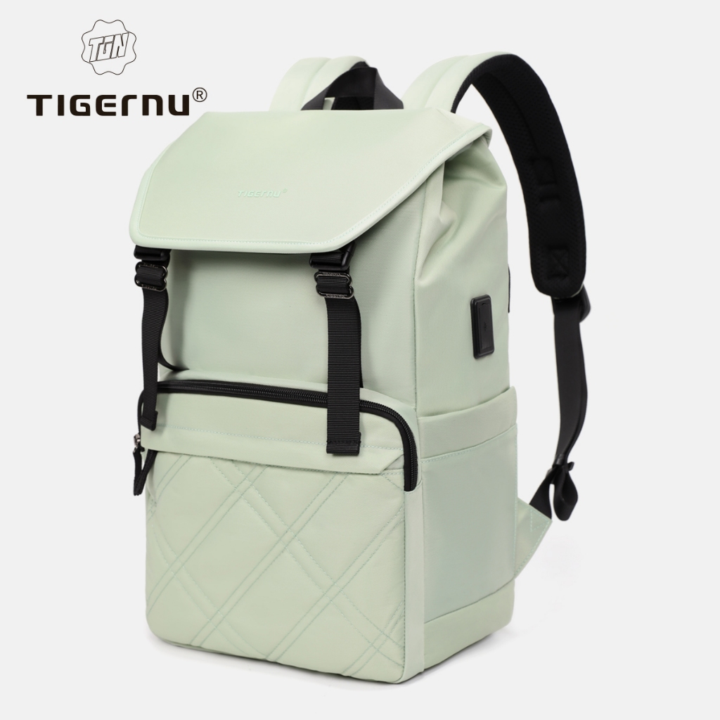 Tigernu 9381 New Korean version fresh Computer bag USB Large capacity ...