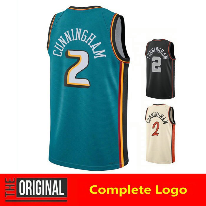 New Basketball Jerseys 2# Cade Cunningham Jersey | Shopee Philippines