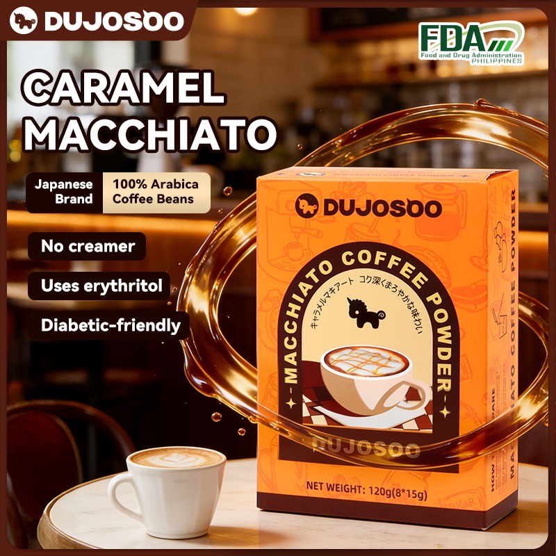 DUJOSOO Macchiato Coffee Kofe 120g(8*15) Add sugar free coffee to 0 ...