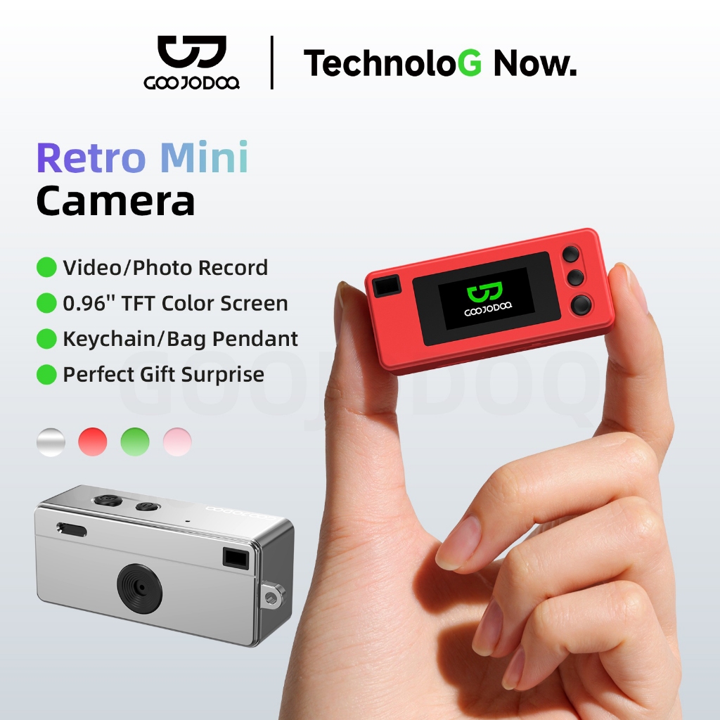 GOOJODOQ CCD Mini Camera Thumb Size for Kids Portable Spy Hidden ...