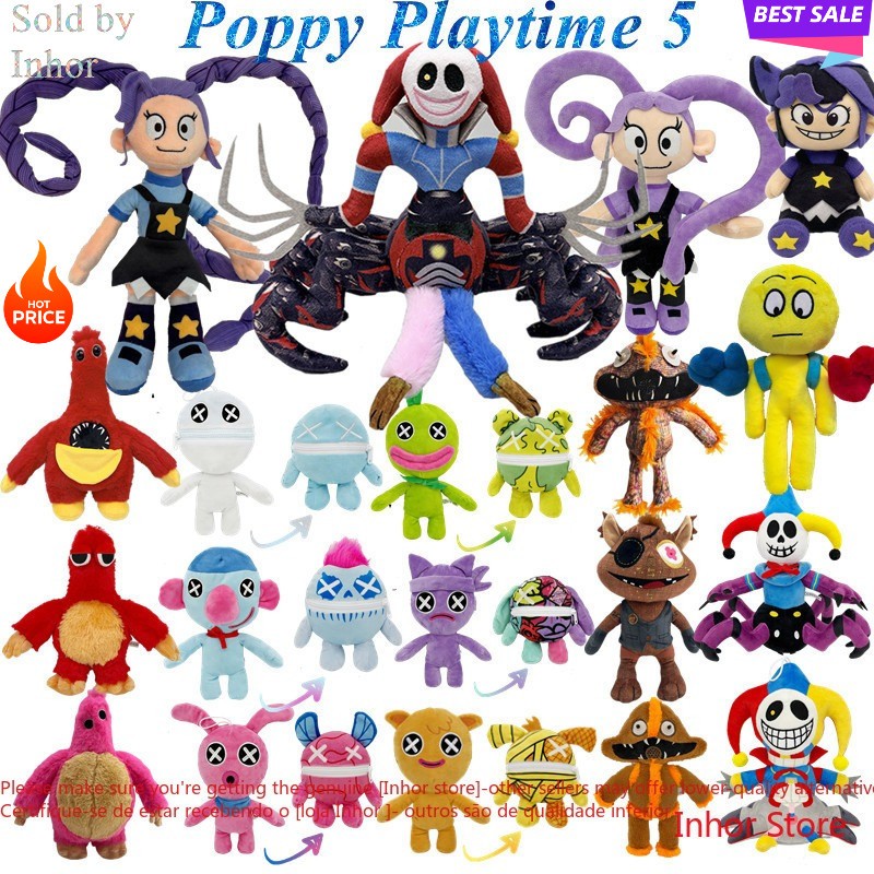 Poppy Playtime Chapter 5 Plushie Prototype 1006 Lily Super Soft Stuffed ...