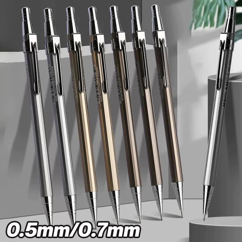 Creative 0.5/0.7MM Mechanical Pencil Metal Drawing Writing Tool ...