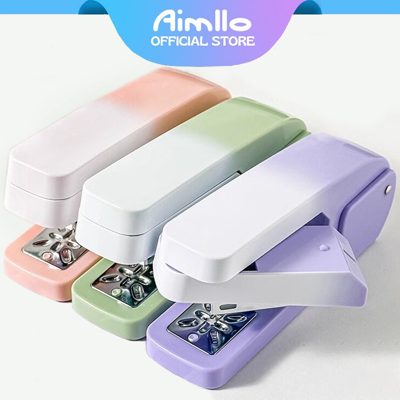 360° Rotation Heavy Duty Stapler Effortless for Long Paper, Compatible ...