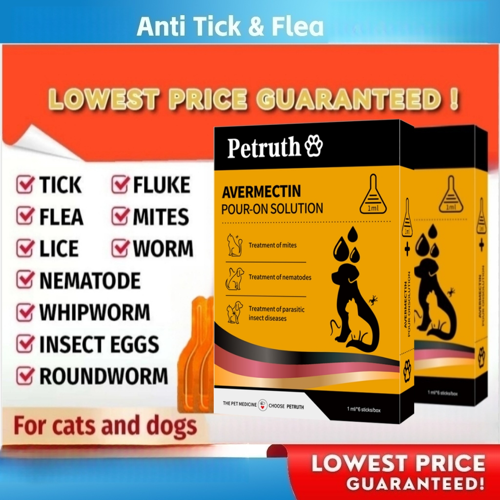 Anti Tick and Flea for Dog Anti Tick Garapata Flea Pulgas & Lice Kuto ...