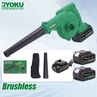 RYOKU Cordless Blower Set Rechargeable Snow Blower, Dust Removal ...