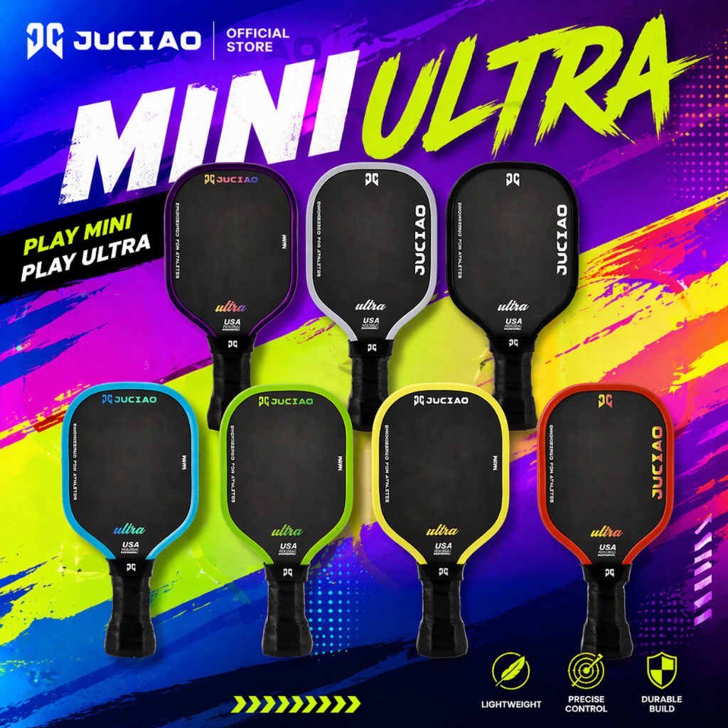 JUCIAO MINI ULTRA Pickleball Paddle – Lightweight Training ...