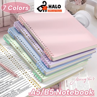 120 pages A5/B5 Spiral Spring Notebook For High School Loose Leaf ...